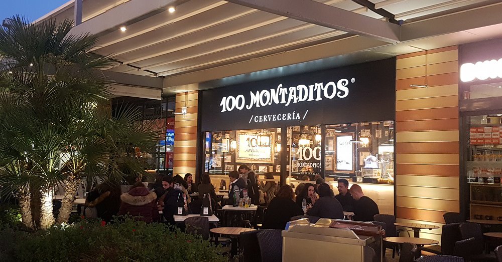 FAN Mallorca Shopping se come los 100 montaditos - Revista Centros ...