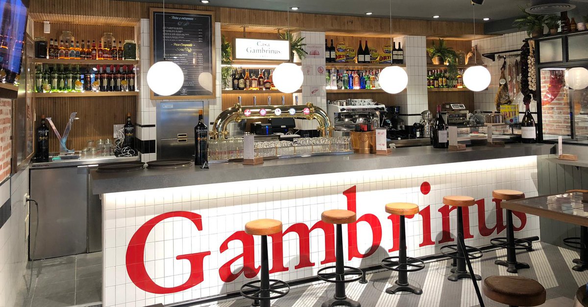 Gambrinus presenta su nueva imagen junto al Bernabeu - Revista Centros ...