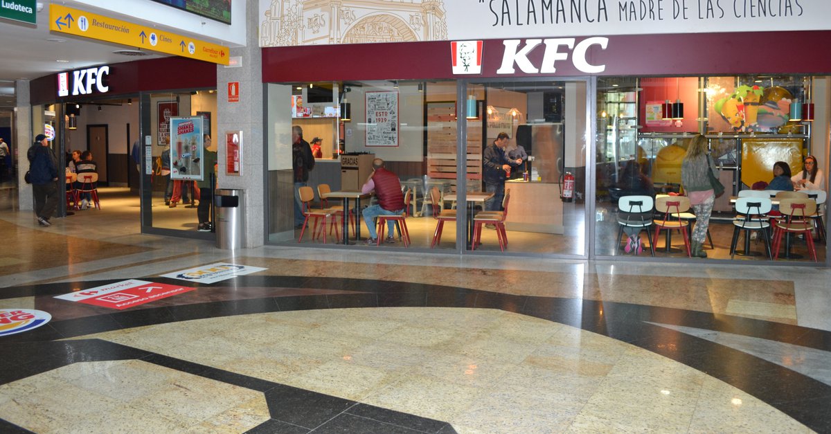 KFC llega a Salamanca en el centro comercial Vialia - Revista Centros ...