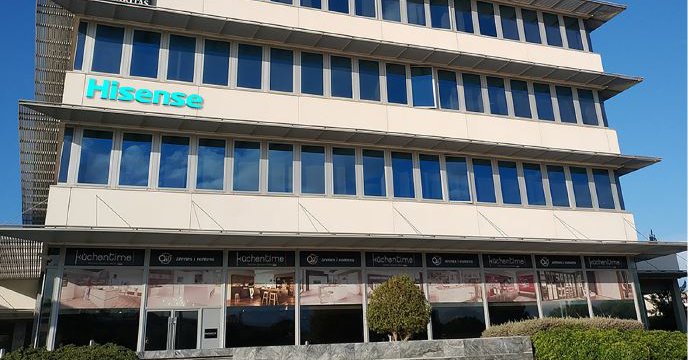 Hisense se traslada a su sede en Valencia - Revista Centros Comerciales
