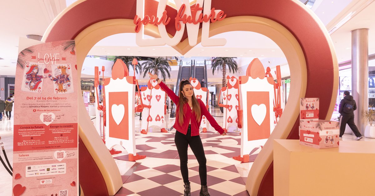 Puerto Venecia celebra el amor en San Valentín con un as de corazones ...